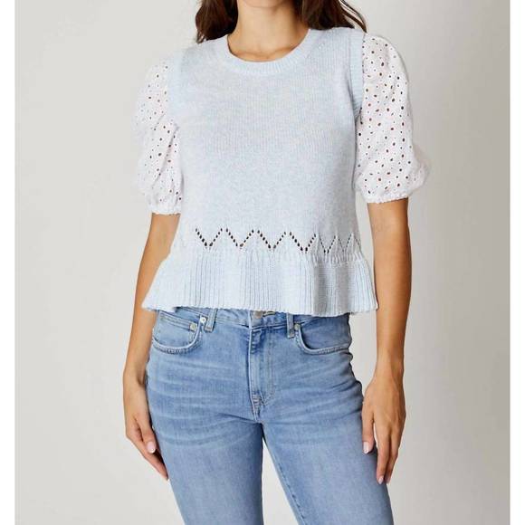 Design History | Sweaters | New Design History Mixed Media Sweater In ...
